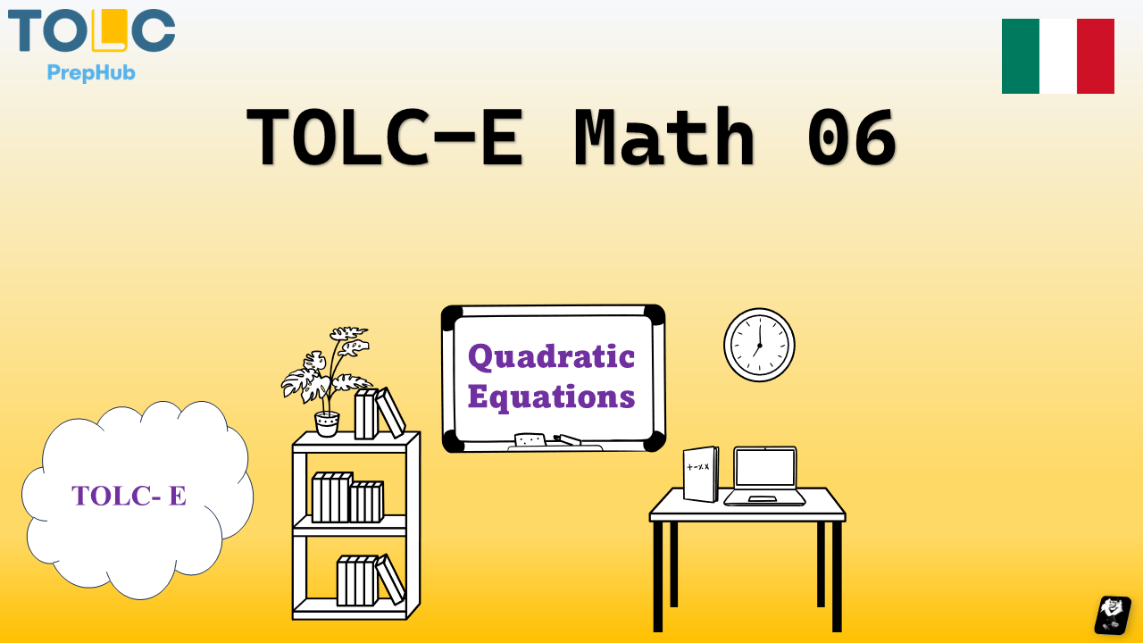 Tutorial 06 Quadratic Equations - Tolcprephub